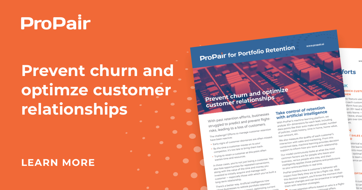 Portfolio Retention Use Case | ProPair