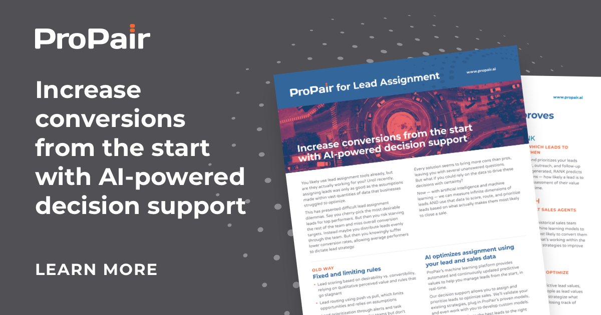 Lead Assignment Use Case | ProPair