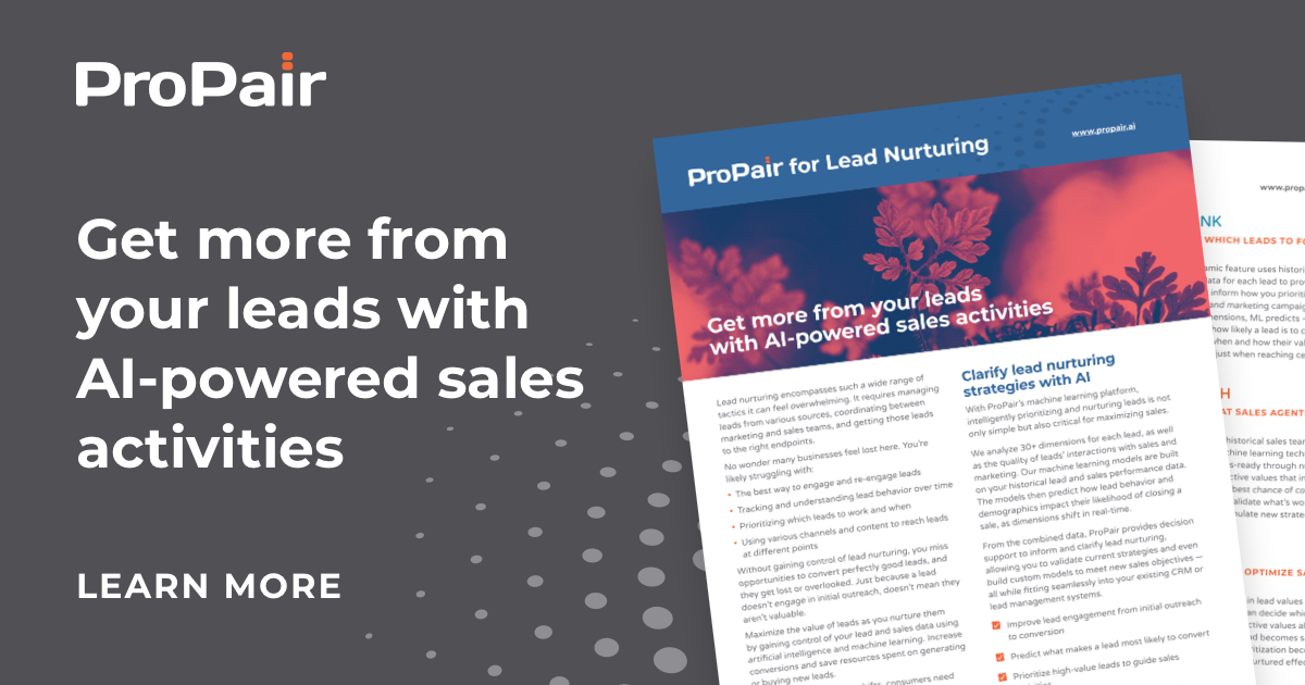 Lead Nurturing Use Case | ProPair